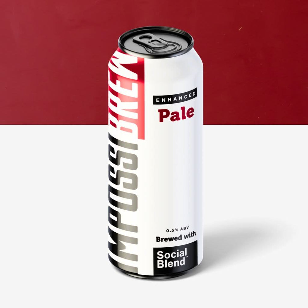 IMPOSSIBREW LAGER (440ML) - Enhanced Non-Alcoholic Beer