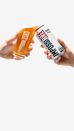 IMPOSSIBREW LAGER (440ML) - Enhanced Non-Alcoholic Beer